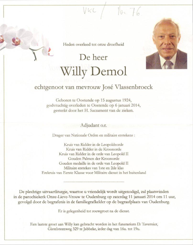 Willy DEMOL